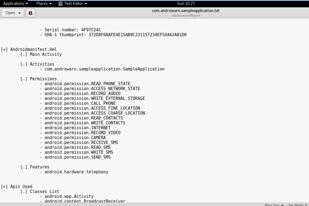 Androwarn – An open source APK static code analyzer – Yeah Hub