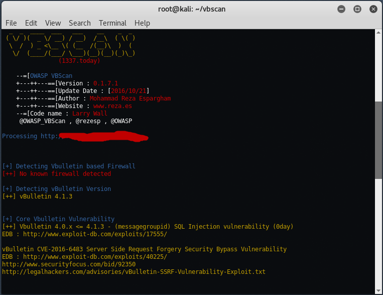 OWASP VBScan - A Black Box vBulletin Vulnerability Scanner - Yeah Hub OWASP VBScan - A Black Box vBulletin Vulnerability Scanner - Yeah Hub
