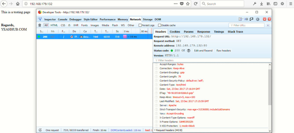 Apache Server Hardening - Kali Linux 2017 - Yeah Hub