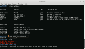 Man in the Middle Attack with Websploit Framework - Yeah Hub