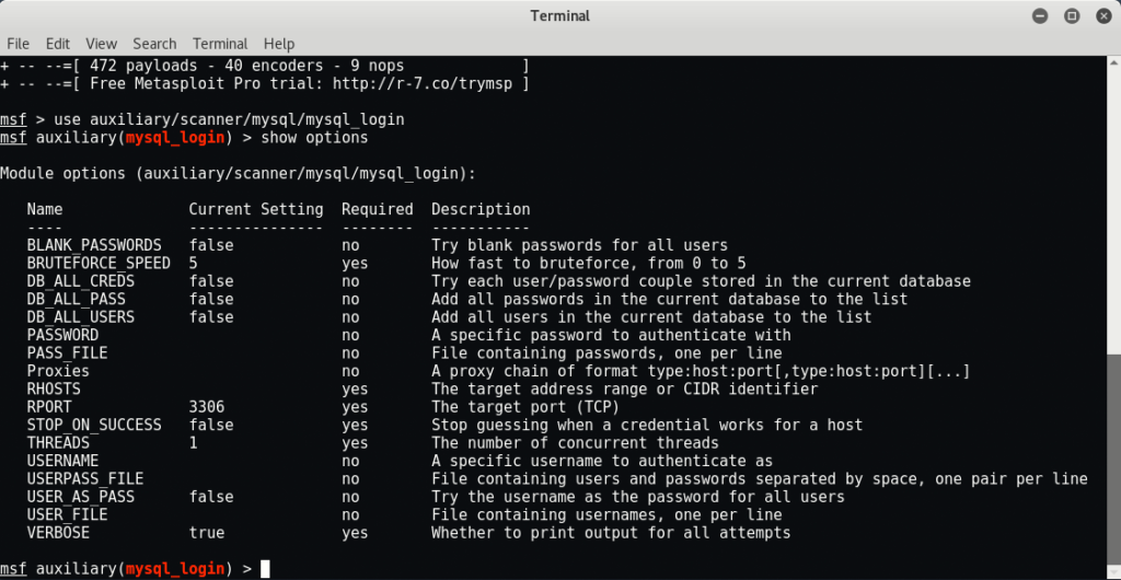 Mysql Pentesting With Metasploit Framework Yeah Hub