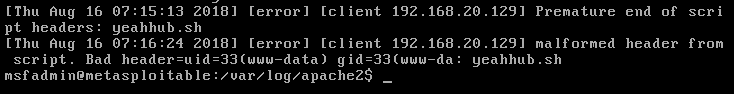 ShellShock Vulnerability Exploitation With HTTP Request - Yeah Hub ShellShock Vulnerability Exploitation With HTTP Request - Yeah Hub