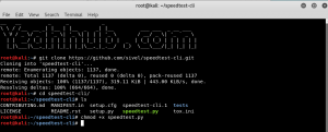 Test Your Internet Speed With Command Line Tool - Yeah Hub