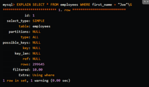 How to Optimize MySQL Table Using EXPLAIN Plan - Yeah Hub
